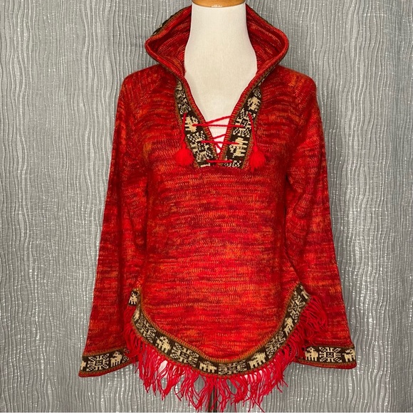 Sweaters | Andean Alpaca Hooded Knit | Poshmark